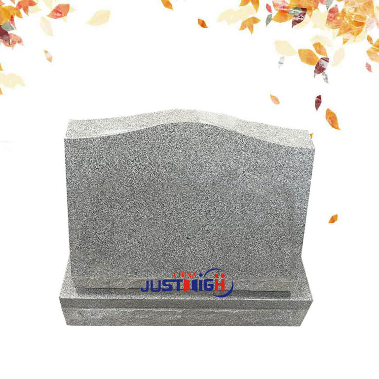 Upright Headstones with Dolphin Engraving