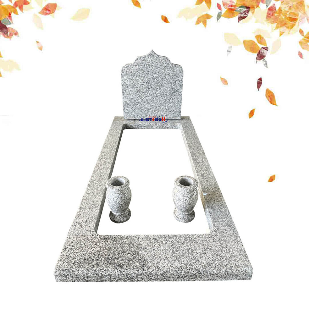 New G640 Granite Tombstone Muslim Tombstone - Jiahengstone