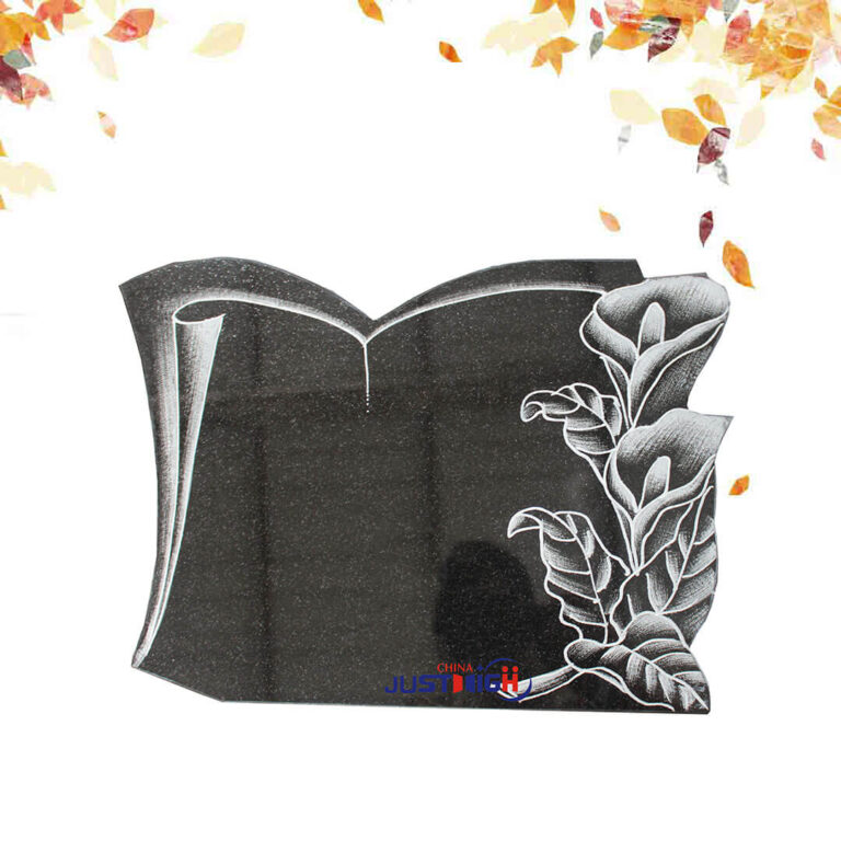Open Book Shaped Granite Memorial Plaques For Cemetery - Wholesale Quality Granite Headstone ...