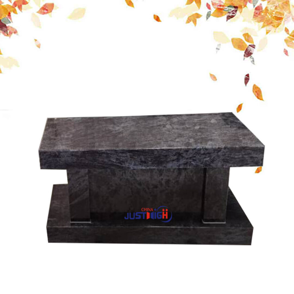 Bahama Blue Granite Memorial Benches For Sale-Jiahengstone